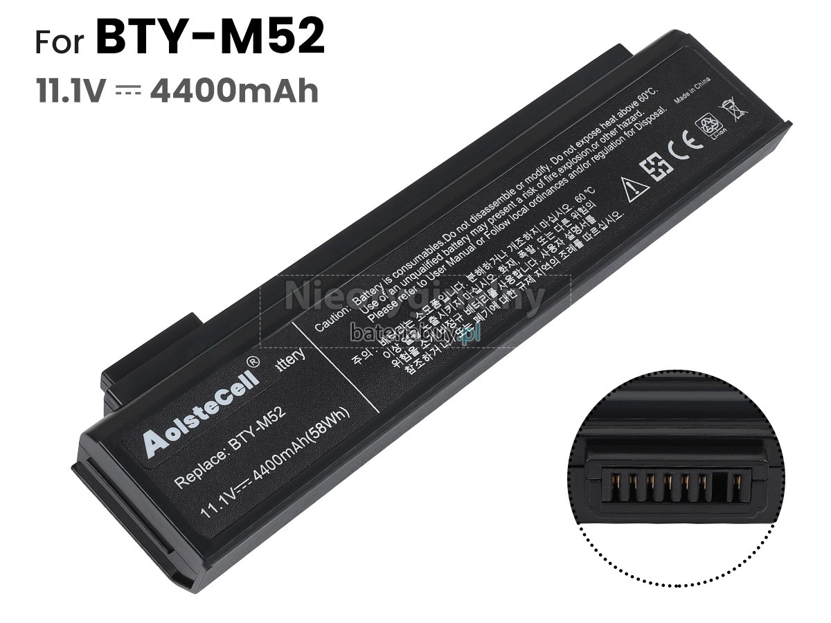 Bateria do laptopa MSI MegaBook M520 | BateriaBuy.pl
