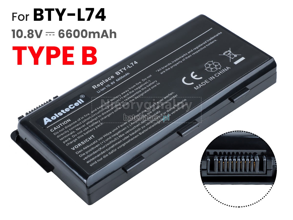 Bateria do laptopa MSI A7200 | BateriaBuy.pl