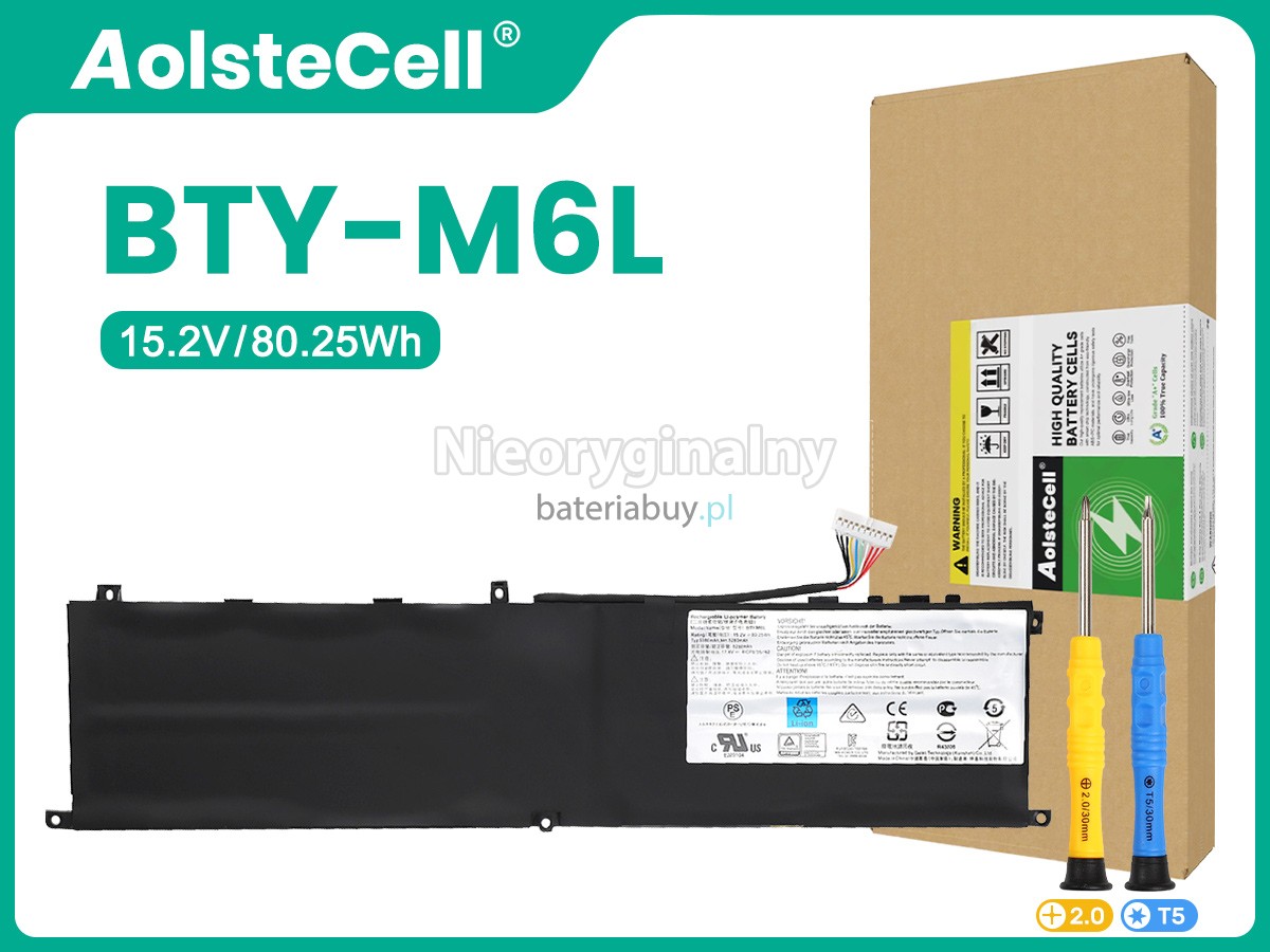 Bateria do laptopa MSI GS65 STEALTH THIN 8RE | BateriaBuy.pl